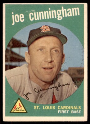 1959 Topps Joe Cunningham Baseball Cards #285 | eBay