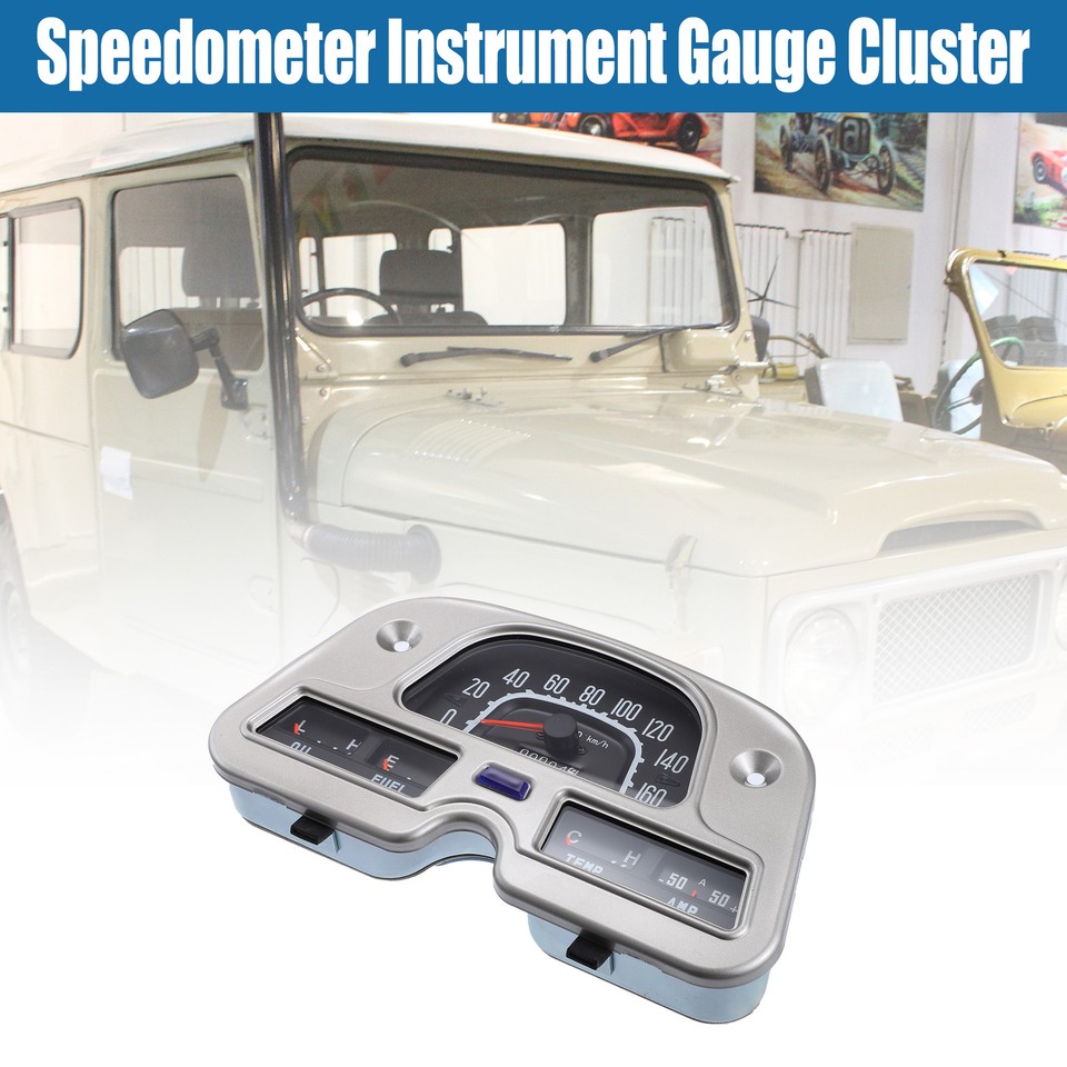 Speedometer Gauge Cluster for Toyota Land Cruiser FJ40 FJ45 BJ40 BJ45 ...