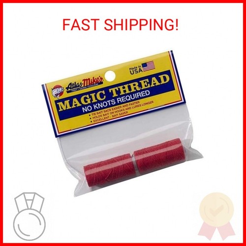 Atlas Magic Fishing Thread Spool (2 Spool, Red) | eBay