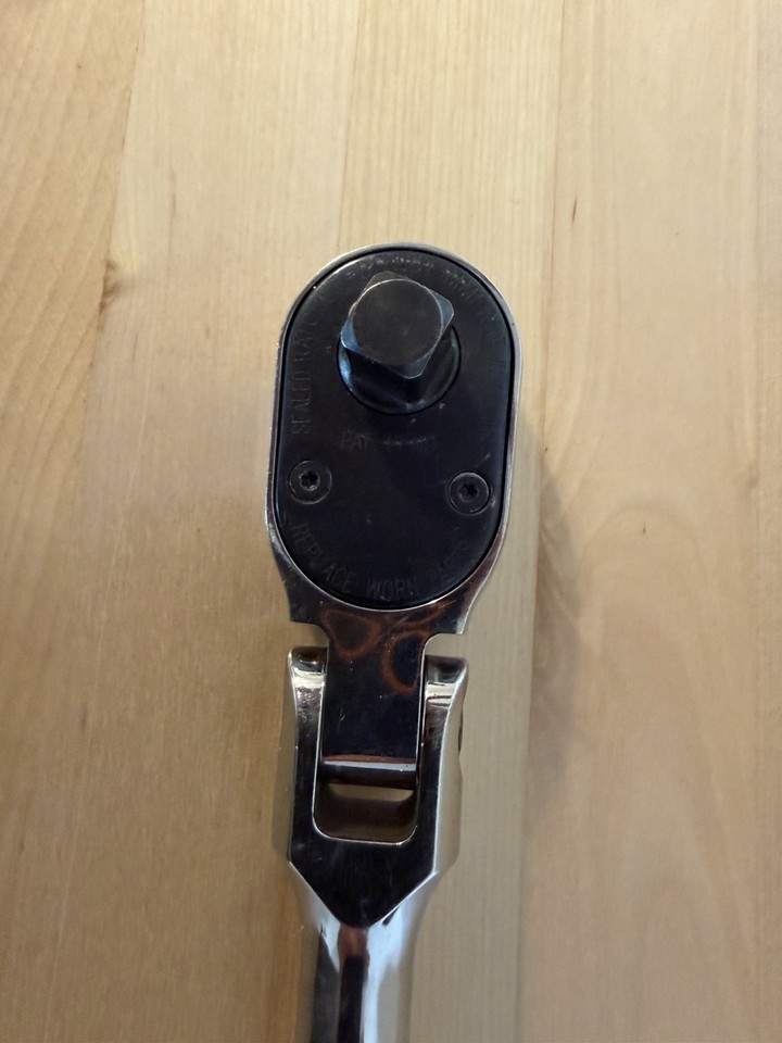 1/2" Drive Dual 80® Technology Soft Grip Long Handle Flex-Head Ratchet ...