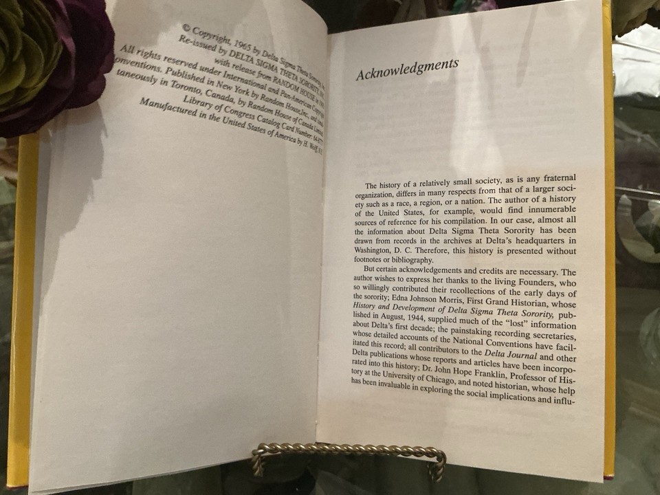 Shaped to its Purpose Delta Sigma Theta First Fifty Year Mary Vroman ...