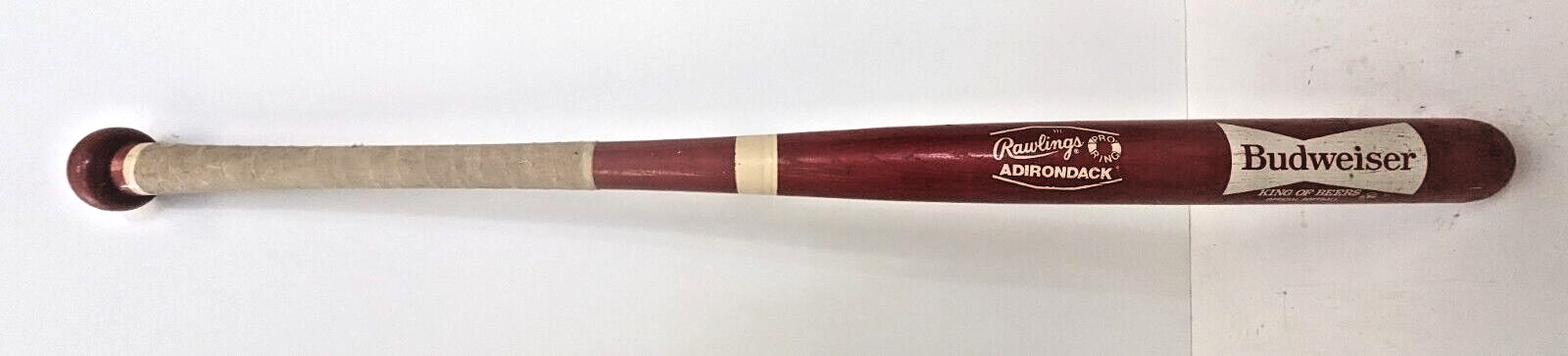 Vintage Budweiser King of Beer Rawlings Pro Ring Adirondack Wood ...