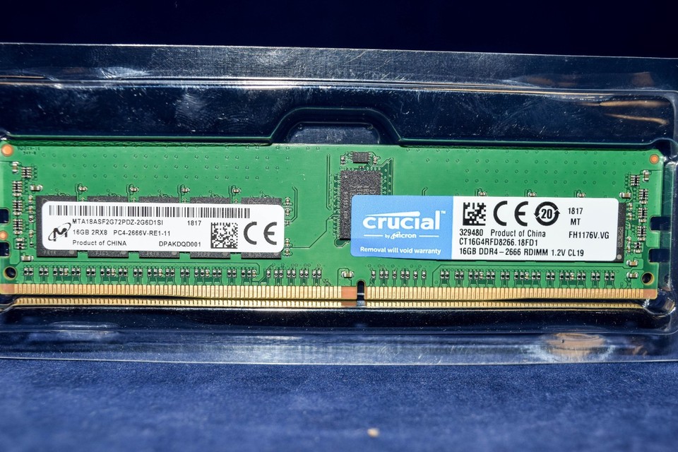 MTA18ASF2G72PDZ-2G6D1 MICRON 16GB 2RX8 PC4-2666V DDR4 MEMORY | eBay