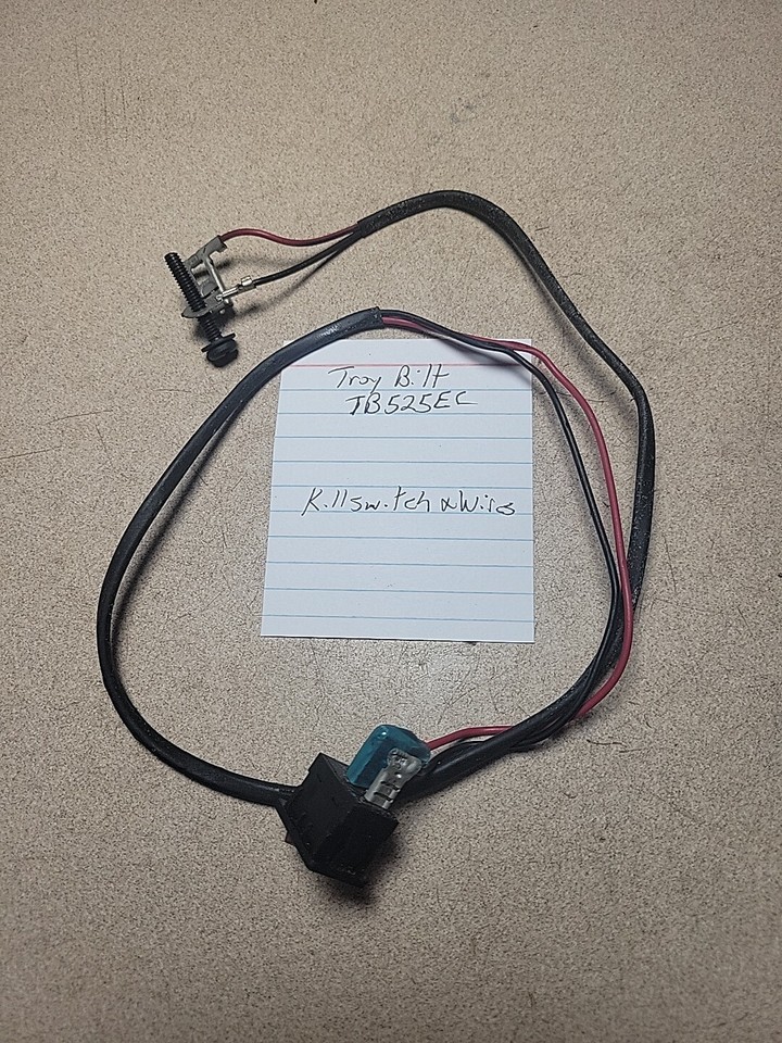 Troy Bilt TB525EC String Trimmer Kill Switch And Wires | eBay