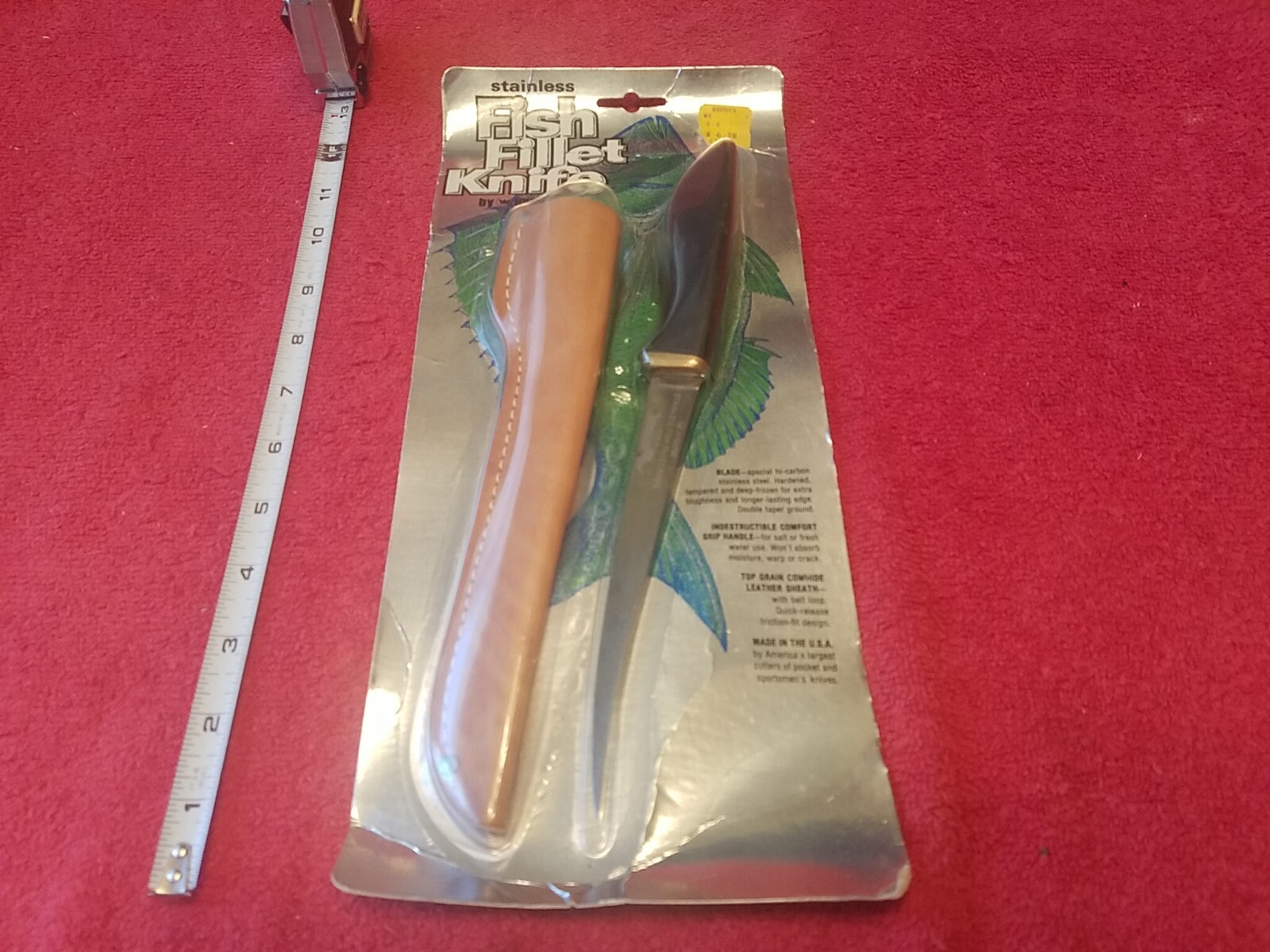 IMPERIAL STAINLESS FISH FILLET KNIFE USA NOS 1976 | eBay