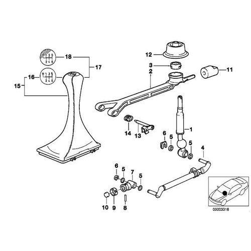 Original BMW 25117507695 - Lagerbuchse oval L=26MM/SCHWARZ 1er 3er 5er ...