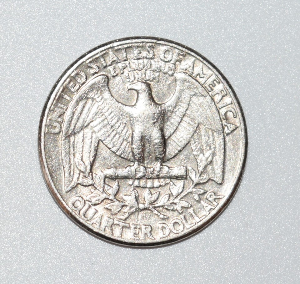 1983 D Washington Quarter Error RPM, Rim, Filled Large Letters, Double ...
