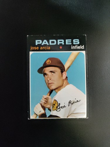 1971 Topps Baseball #134 Jose Arcia (Padres) vg oc | eBay