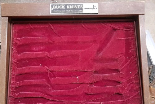 Old Buck Knife Sales Case | eBay