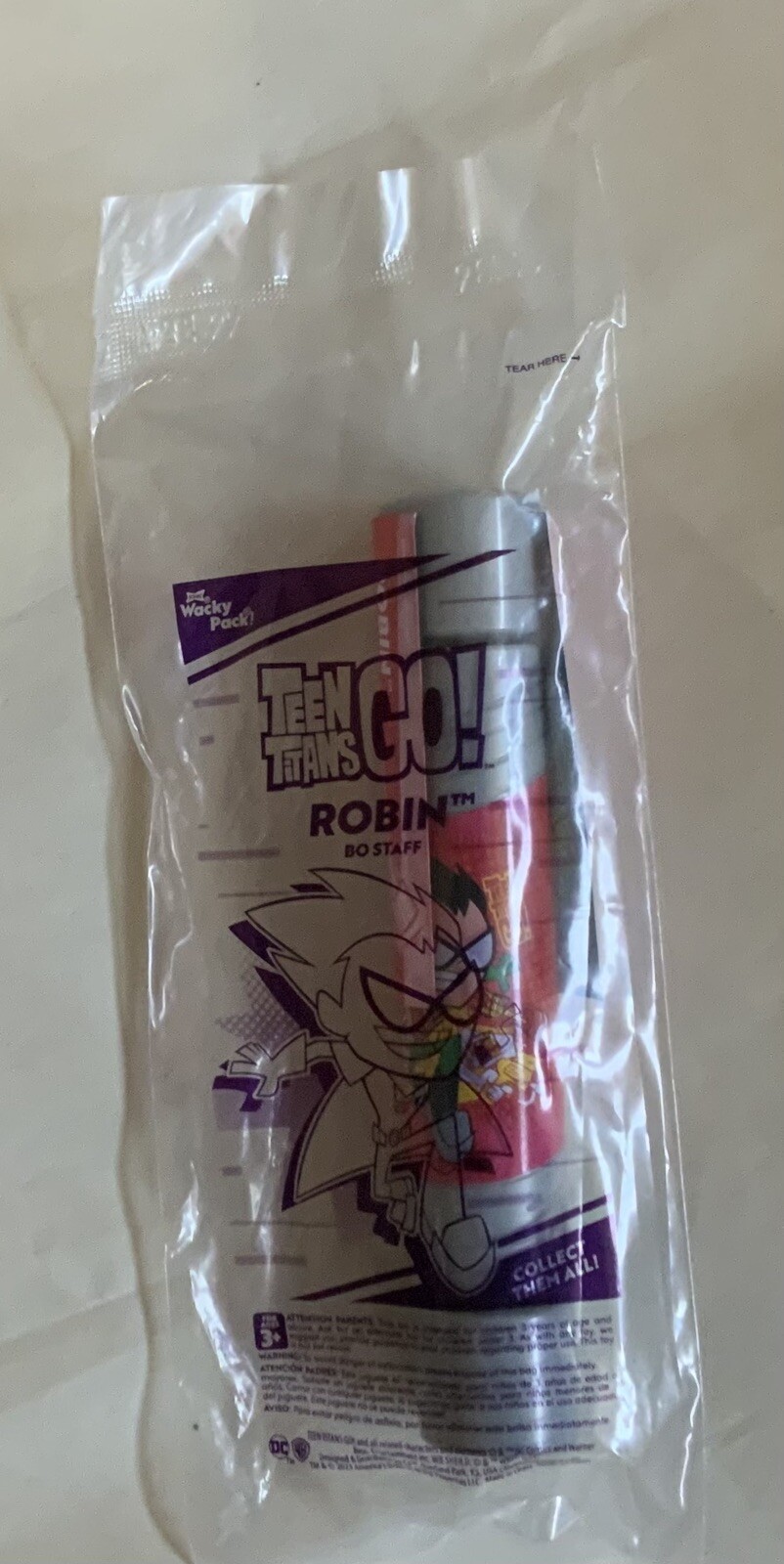 Sonic Wacky Pack Teen Titans Go Robin | eBay
