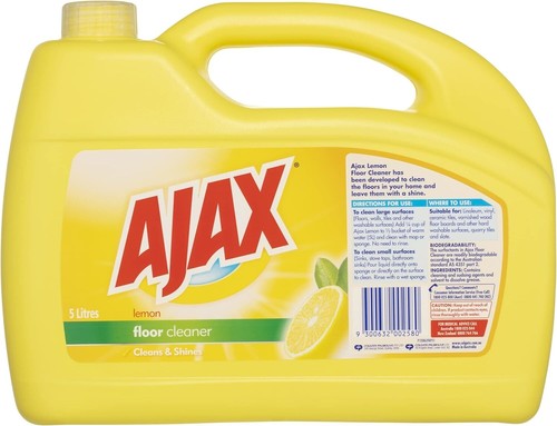 Ajax Lemon Cleans and Shines Floor Cleaner Value Bulk Pack Made in ...