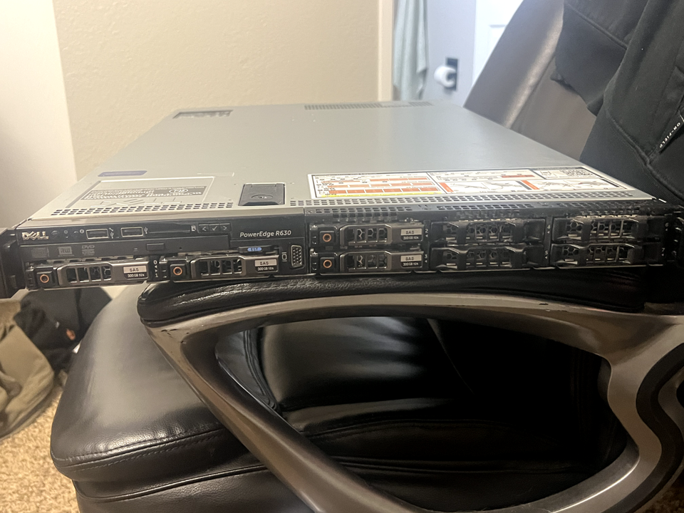 DELL PowerEdge R630 8SFF Server 2x E5-2680v4 2.4GHz =28 Cores 128GB ...