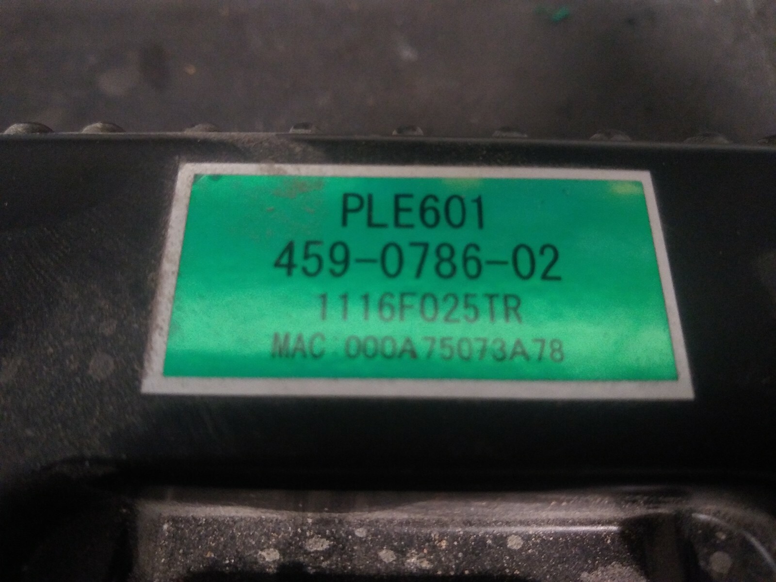 CAT Product Link Ple 601 Network Manager 459-0786 for sale online | eBay