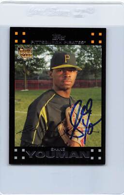 2007 Topps #288 Shane Youman Pirates Signed Auto *H8192 | eBay