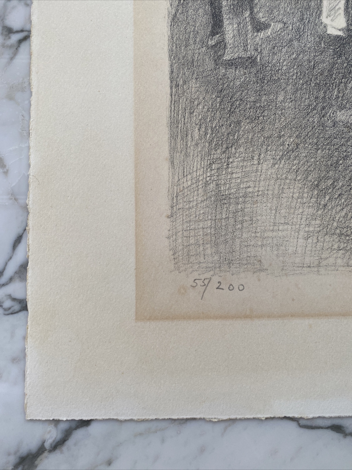 Raphael Soyer, Untitled, Street Scene II Circa 1975 Signed Numbered ...