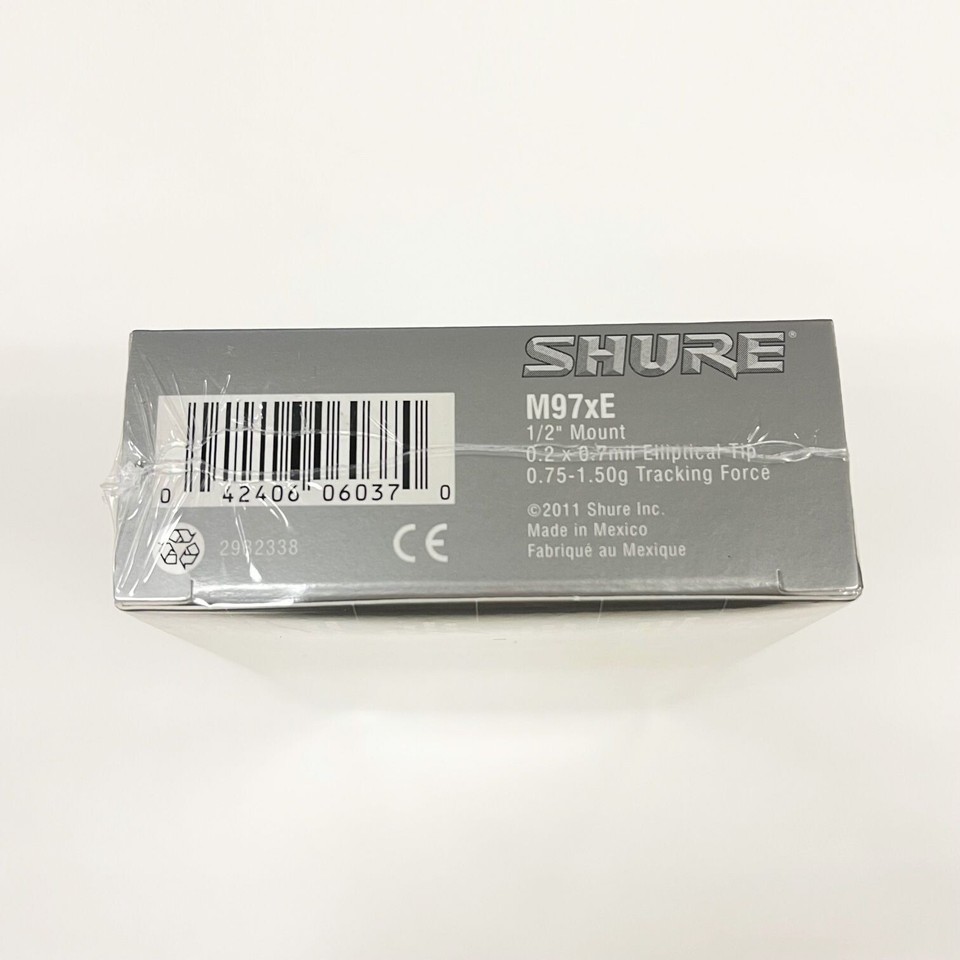 SHURE M97xE Audiophile Phono Cartridge for Turntable Record Player New ...