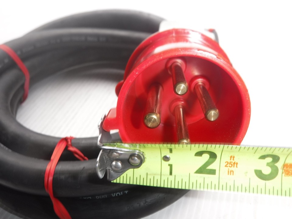 Gewiss GW60019 Plug / Carol 8/5 Type SOOW 90C P-7K-123033 MSHA 600V ...