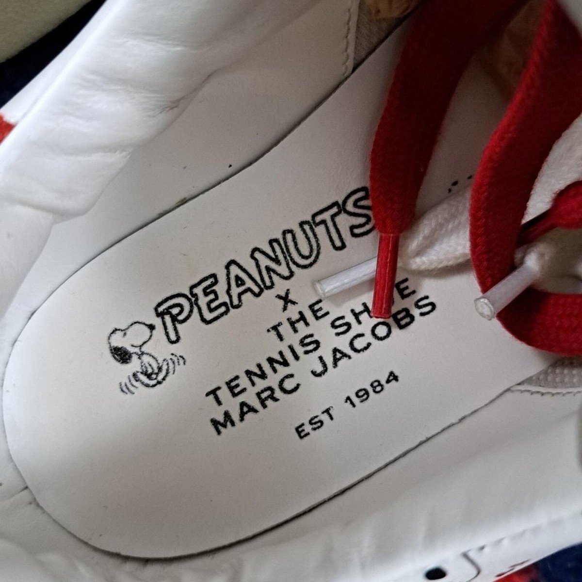 Marc Jacobs The Tennis Shoe Snoopy Woodstock Sneakers Size Marc Jacobs The Tennis Shoe Snoopy Woodstock Sneakers Size