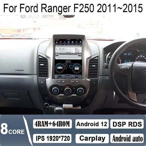 12.1" Android Navigation Car Gps Stereo Tesla Style For Ford Ranger 250 ...