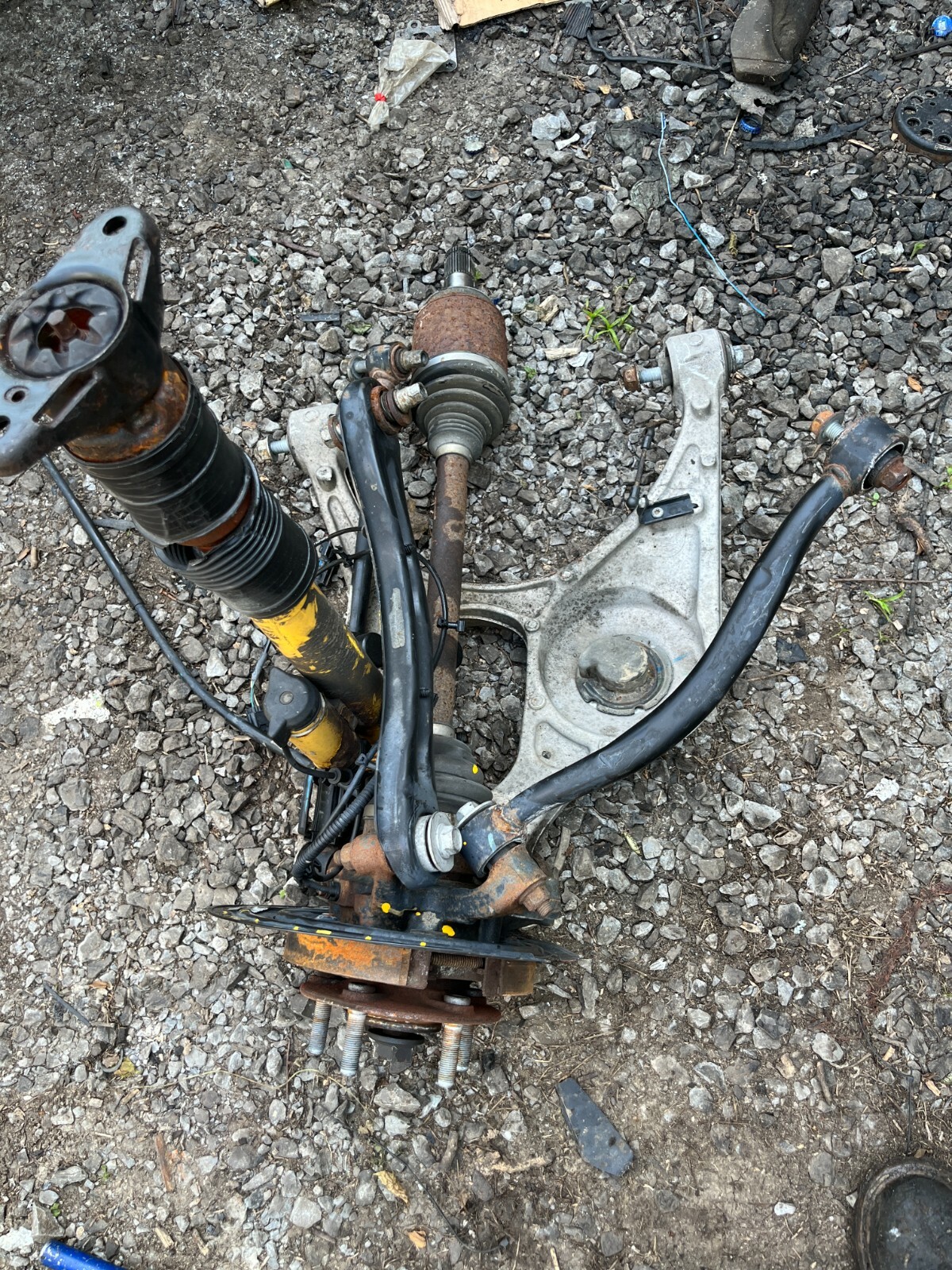 11-20 Jeep Grand Cherokee Durango SRT 8 Right Rear Knee Spindle Axle ...