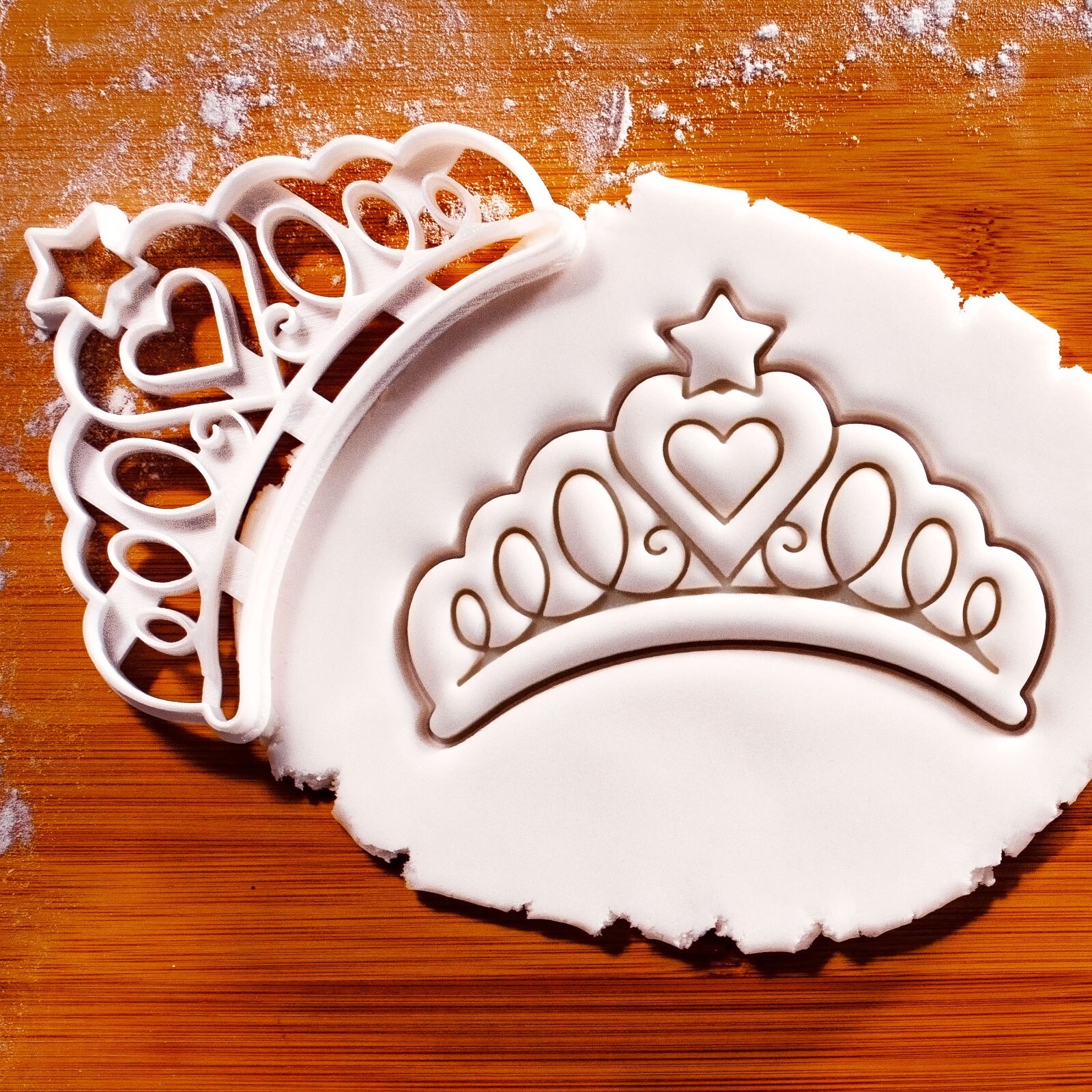 Tiara Cookie Cutter - princess birthday prom crown fairy tale royal ...