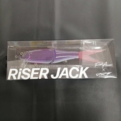 FISH ARROW Ikehara Special RISER JACK Purple Dirt Custom length 220mm ...