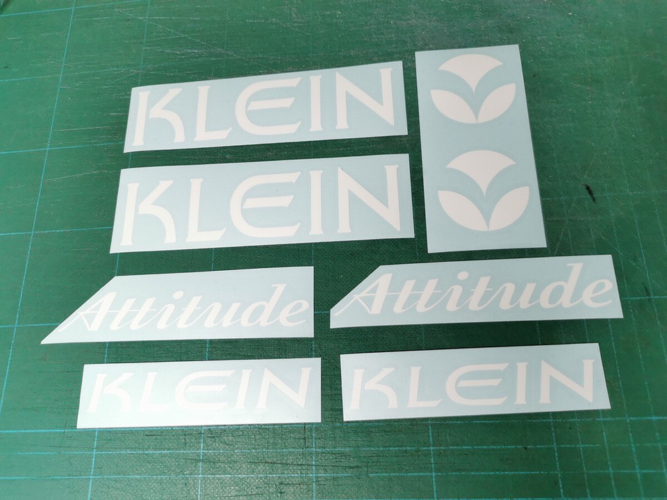 Klein Attitude vintage mtb decal sticker vinyl adesivi autocollant ステッ ...