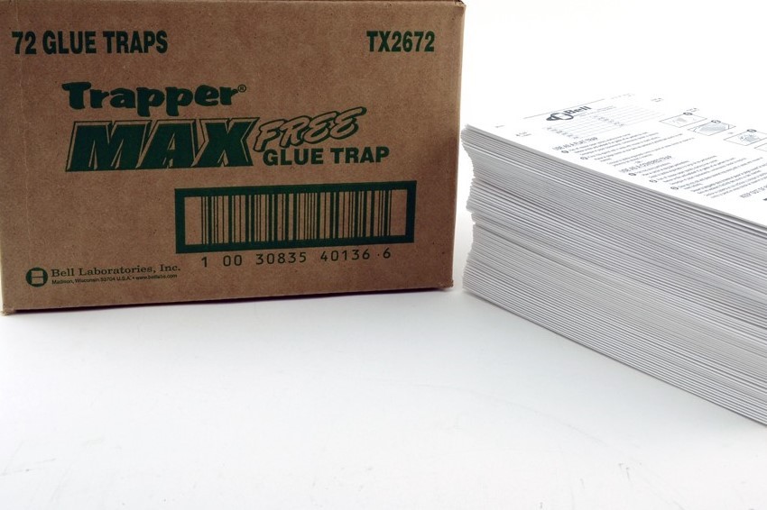 72 Trapper Max Free Unscented Mouse Glue Traps GlueBoards Trapper Max ...