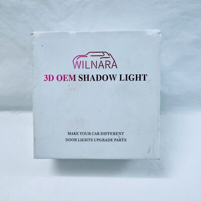 Wilnara 3D OEM Shadow Light Car Door LED Logo Lights | eBay