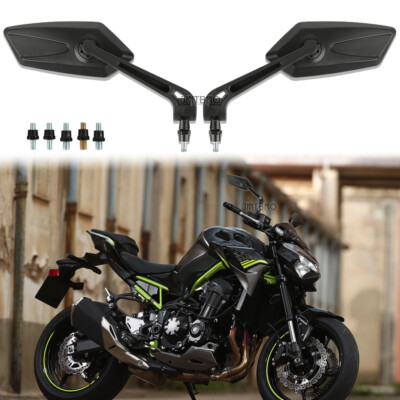 Kawasaki Z125 Z250 Z400 Z650 Z1000 Z900 Motorcycle Rearview Mirrors 8 ...