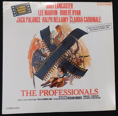 The Professionals Soundtrack - Maurice Jarre - Original Vinyl Album LP ...