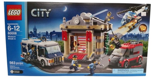 LEGO CITY: Museum Break-In (60008) for sale online | eBay