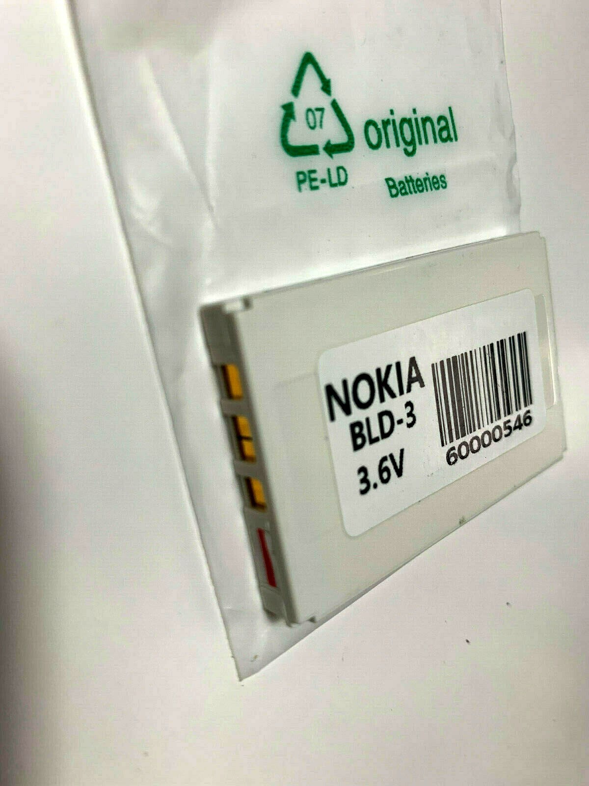 ORIGINAL NOKIA BLD-3 BLD3 Li-ion BATTERY 6070 6100 6200 6220 6225 6360 ...