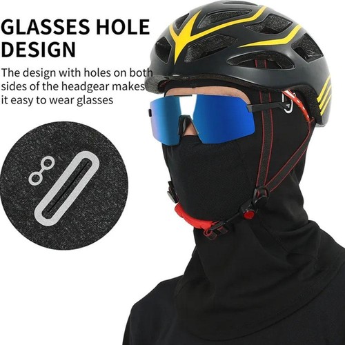 Winter Warm Motorcycle Windproof Ski Full Face Mask Helmet New Hood Hat ...