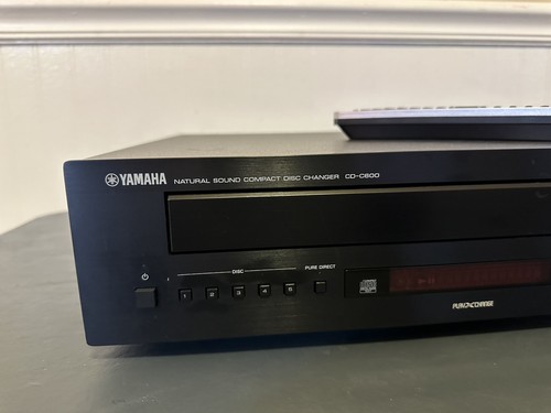 YAMAHA CD-C600 5-disc CD changer USB port for select iPods With Remote ...