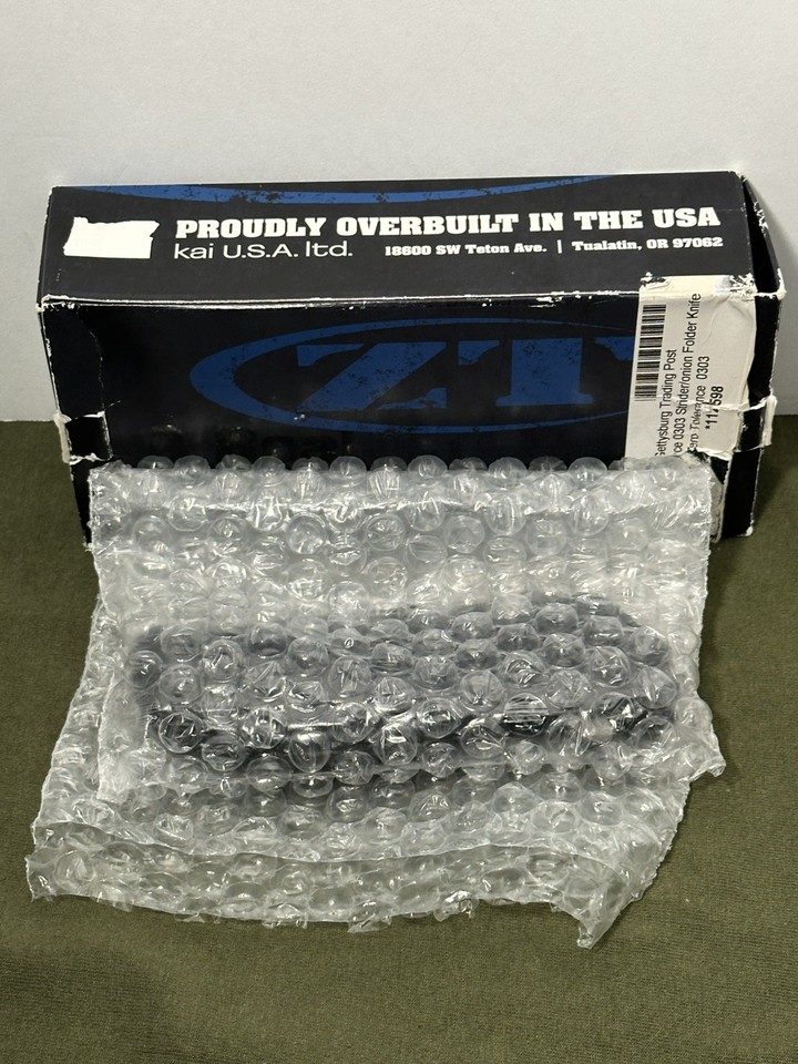 Zero Tolerance ZT 0303 Strider/Onion Black G-10 Scale, S30V Tiger ...