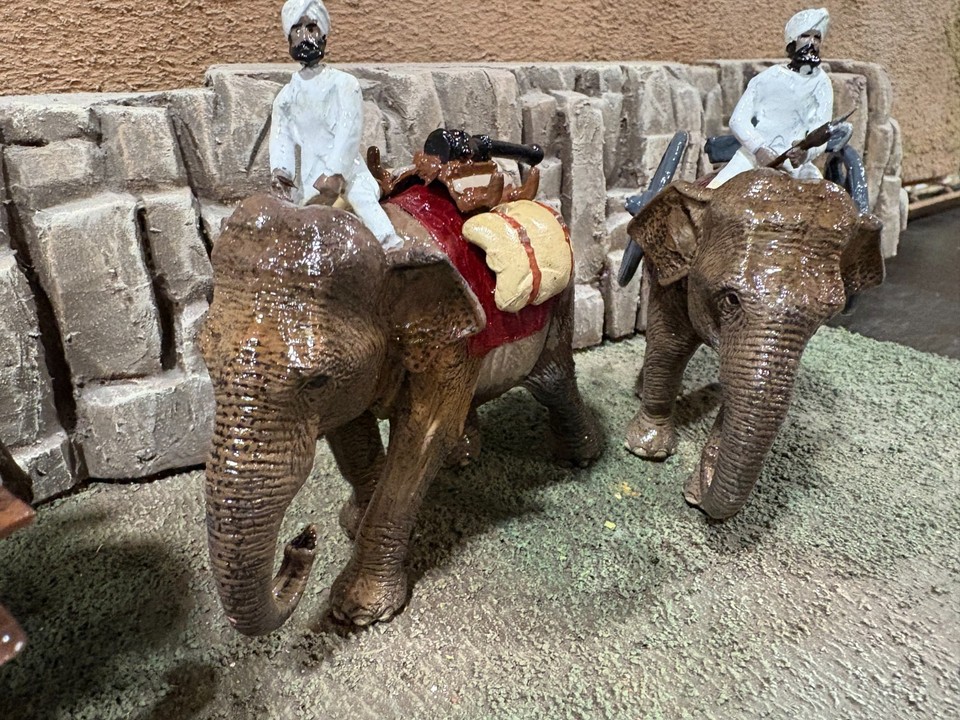 Nate's Garage Toy Soldiers BRITISH ELEPHANT TROOPS CARRIER BR 101A 54 ...