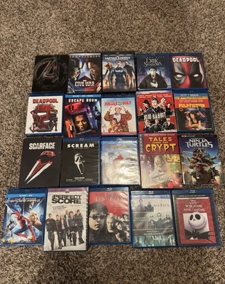 Blu Ray Movies, DVDs, 4K UHD, 3D movie lot | eBay