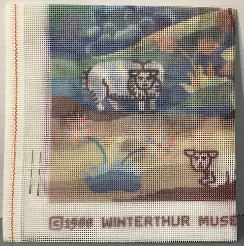Pastoral Pastimes Needlepoint Kit "Shepherd" Winterthur "It's Polite to ...
