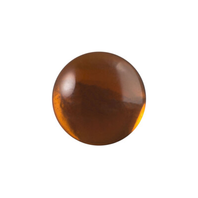 13mm Translucent Smokey Topaz Foiled Glass Round Cabochons (4) cab2006W ...