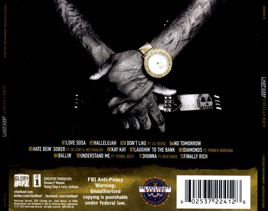 Chief Keef Album Cover Choices