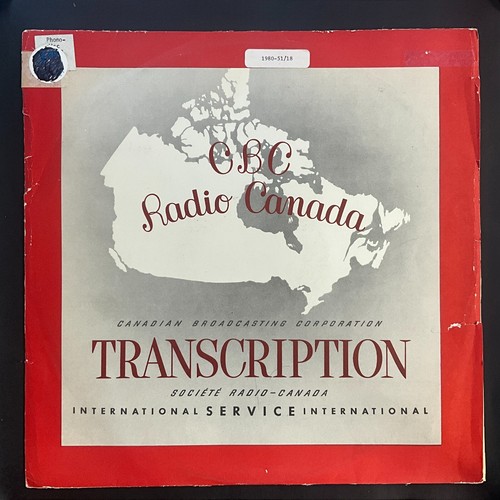 Francois Morel, Cessation / Jean Papinea-Couture, Psalm 150, CBC, Vinyl ...