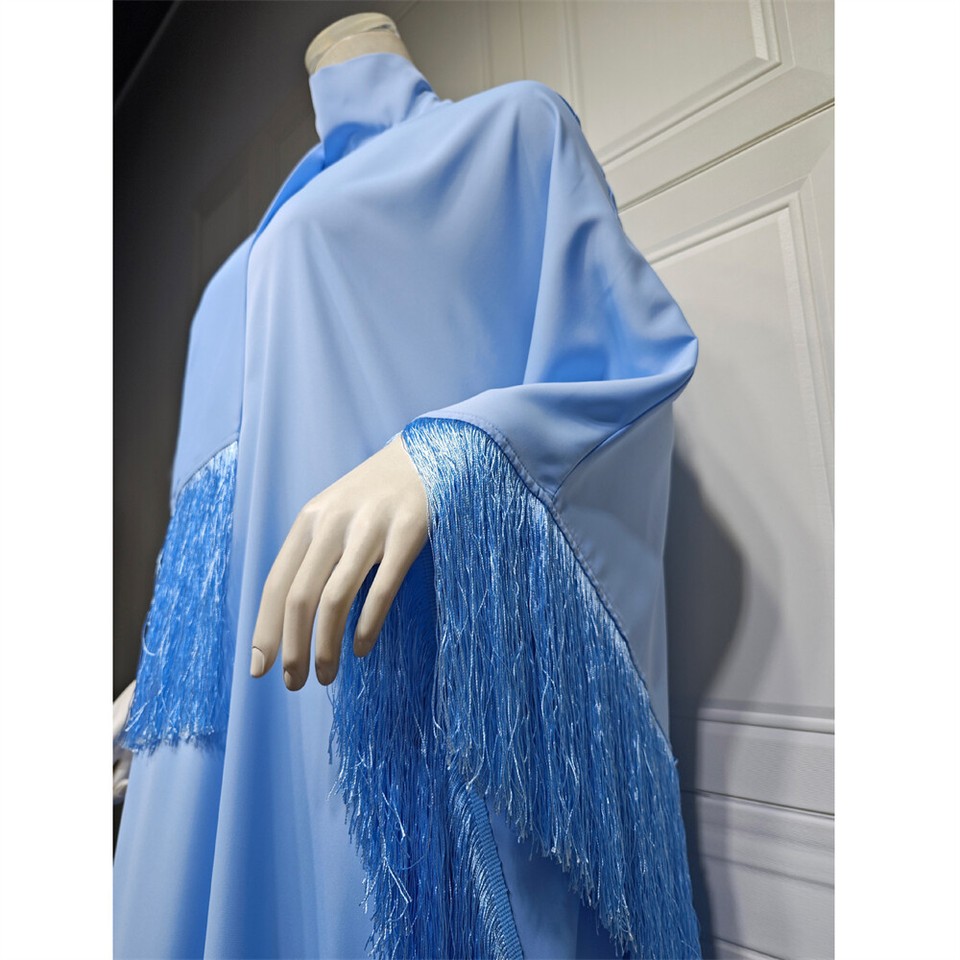 Dubai Abaya Women Oversize Muslim Bat Sleeve Maxi Dress Islamic ...