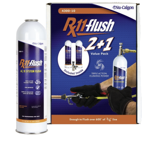 Nu-Calgon 4300-10 Rx11-flush 2+1 Display Pack, AC/R System Flush | eBay