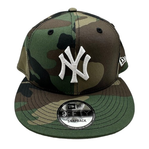 New Era 9Fifty New York Yankees MLB Camo Snapback Hat Cap OSFM NWT | eBay