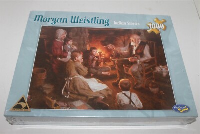 Morgan Weistling Indian Stories Jigsaw Puzzle 1000 Crown & Andrews ...