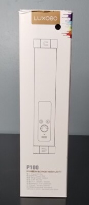 LUXCEO P100 RGB Photography Fill Light Handheld Stick Video Light ...