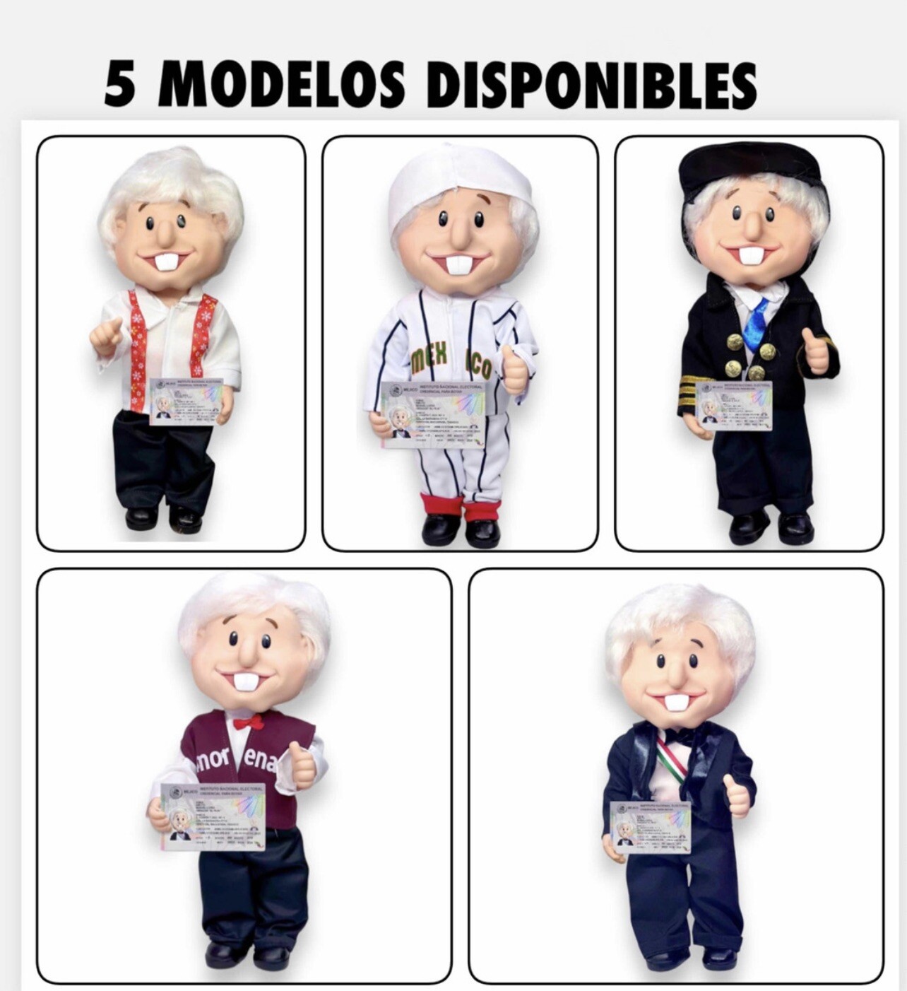 President Amlo Amlito Lopez Obrador Doll with Sound And Box | eBay