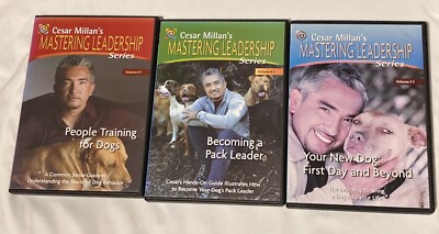 Cesar Millan's Mastering Leadership - Volumes 1-3 - DVD - VERY GOOD | eBay