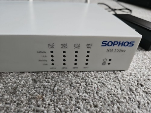 Sophos SG 125w 8-Port Network Firewall Security System | eBay